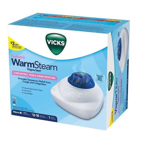 vicks | Other | Vicks Warm Steam Vaporizer Night Light Cough And ...